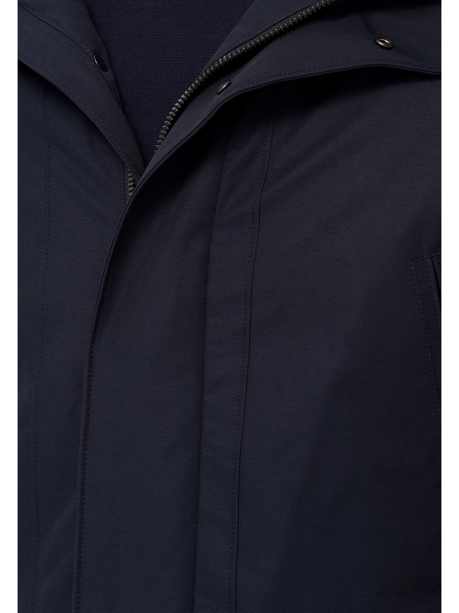 Утепленный пуховик цвет Темно-синий купить в BML по цене 41 900 руб