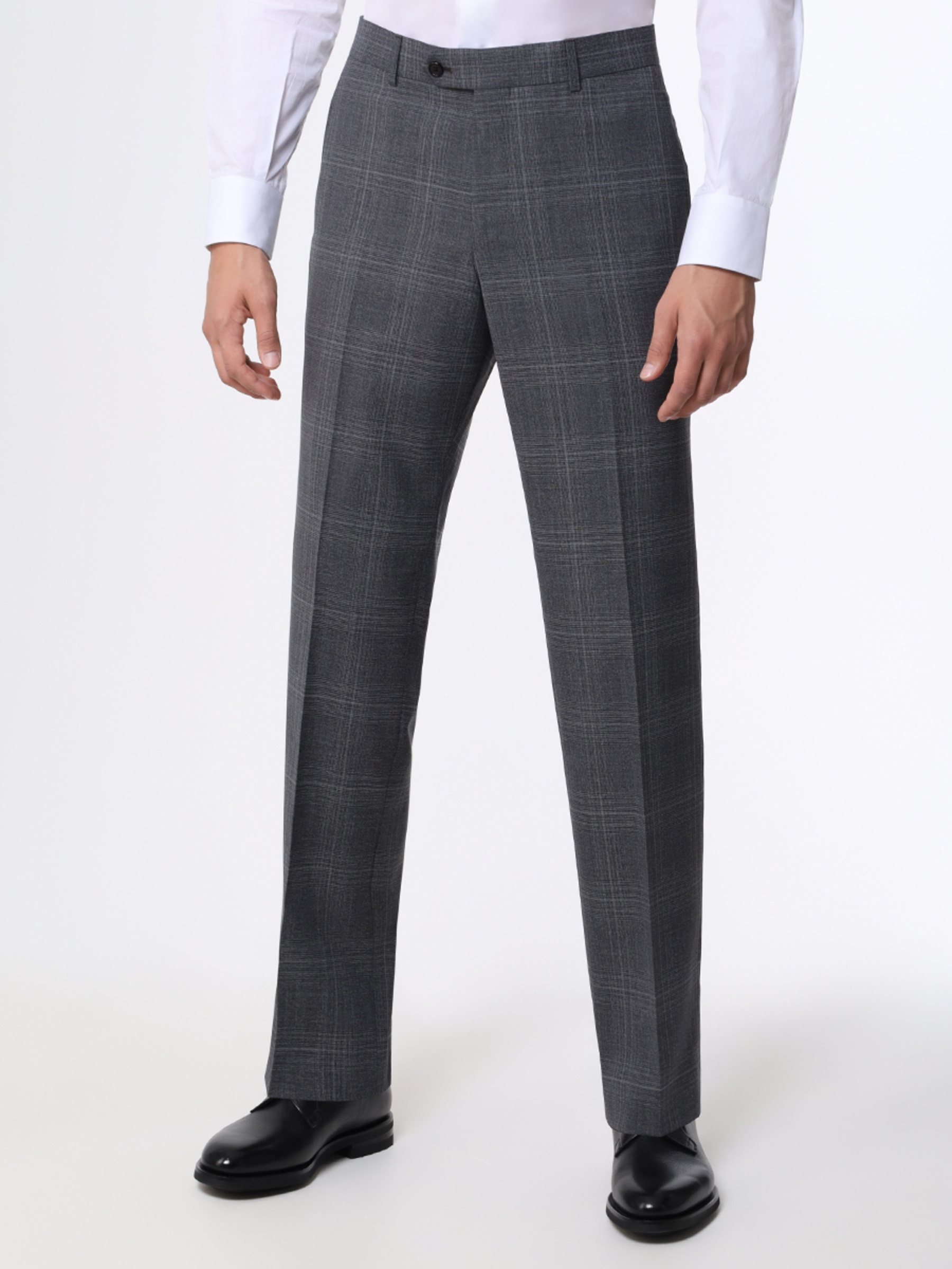 Брюки Andre TR из ткани Zegna "Loop" цвет Серый купить в BML по цене 35 900 руб