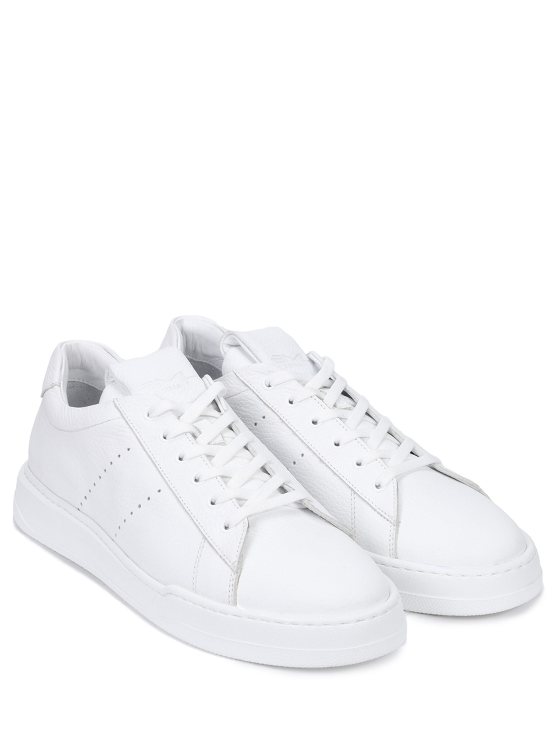 Кеды из матовой кожи цвет Белый купить в BML по цене 24 150 руб