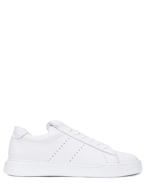 Кеды из матовой кожи цвет Белый купить в BML по цене 24 150 руб