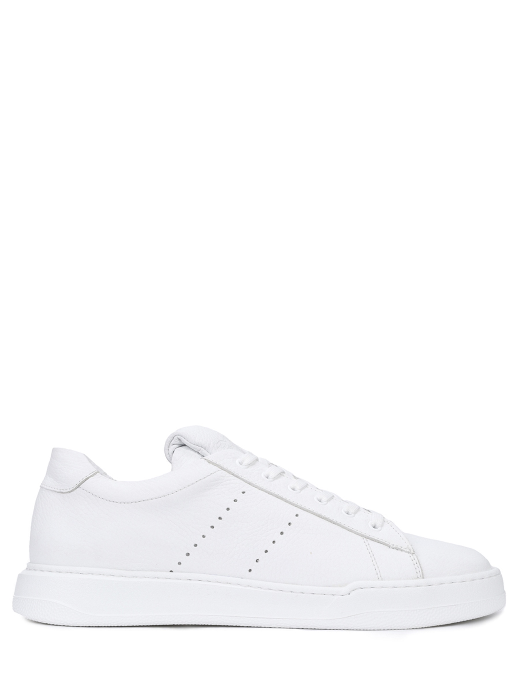 Кеды из матовой кожи цвет Белый купить в BML по цене 24 150 руб