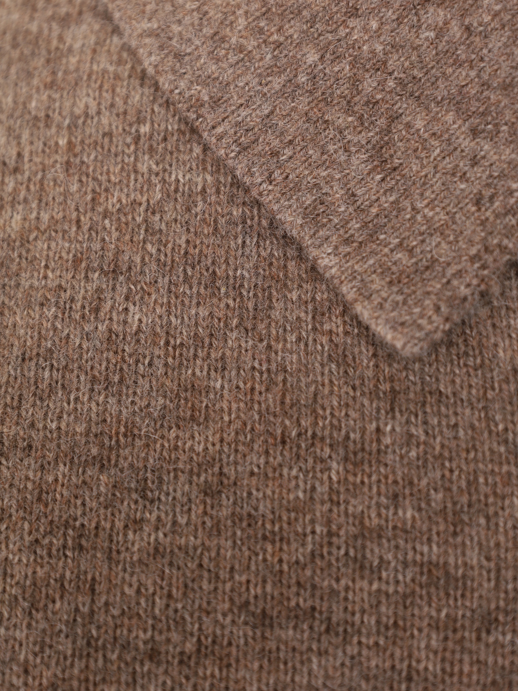 Поло на пуговицах из шертсти яка цвет Бежевый купить в BML по цене 30 000 руб