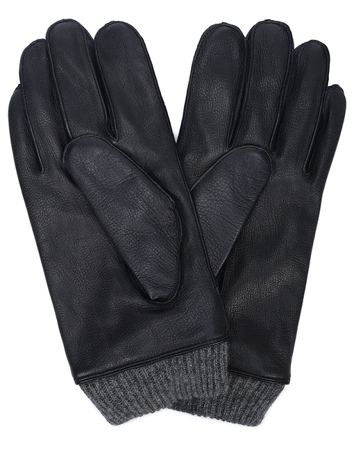 Перчатки из кожи оленя цвет Черный купить в BML по цене 11 150 руб