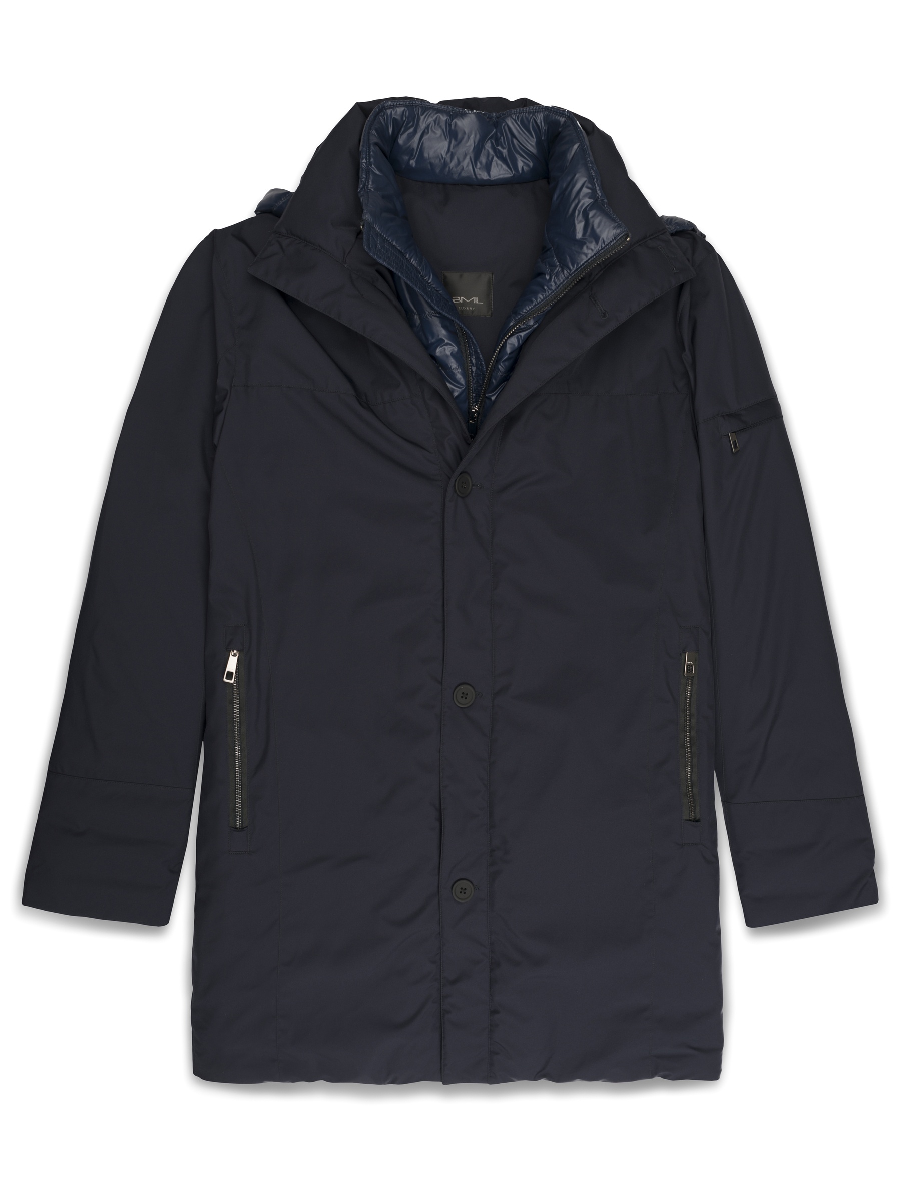 Пуховик BRENNERO цвет Темно-синий купить в BML по цене 39 650 руб