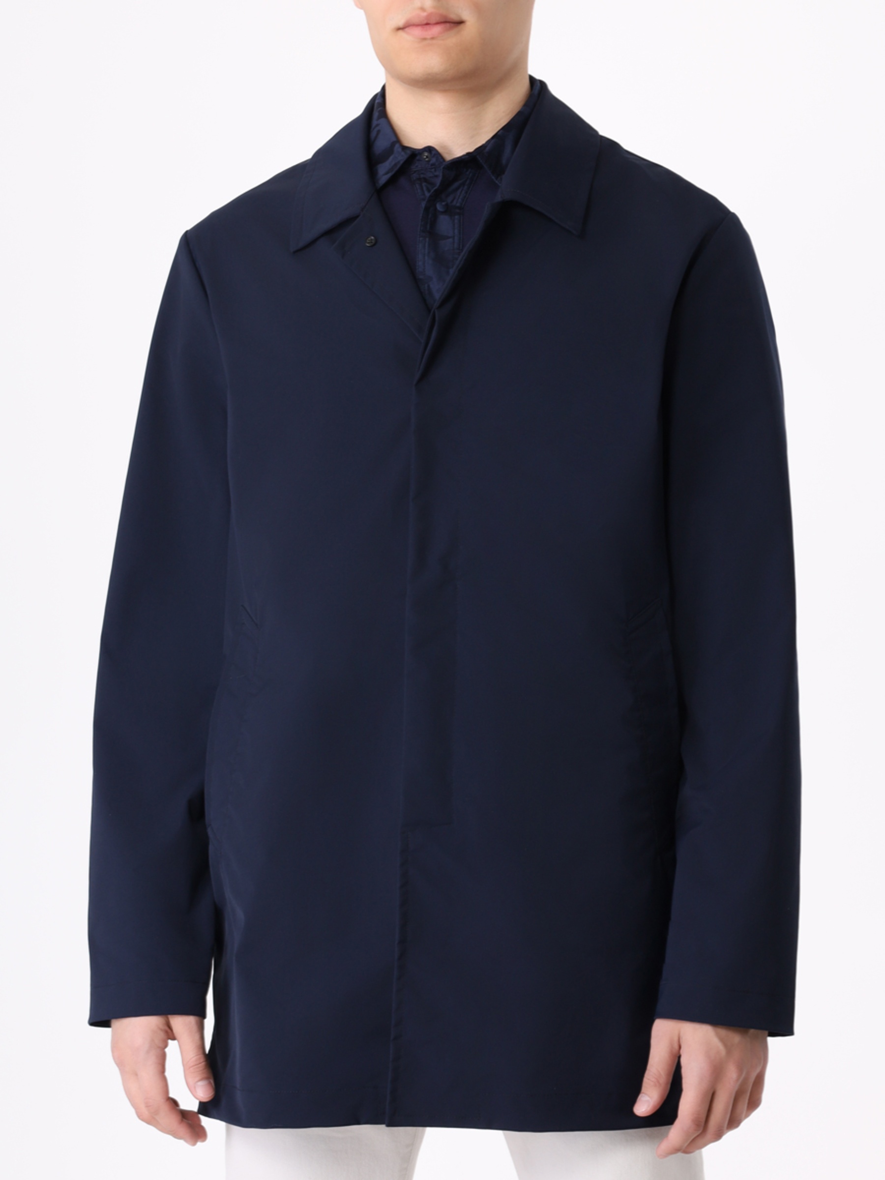 Легкий плащ Paris цвет Темно-синий купить в BML по цене 27 350 руб