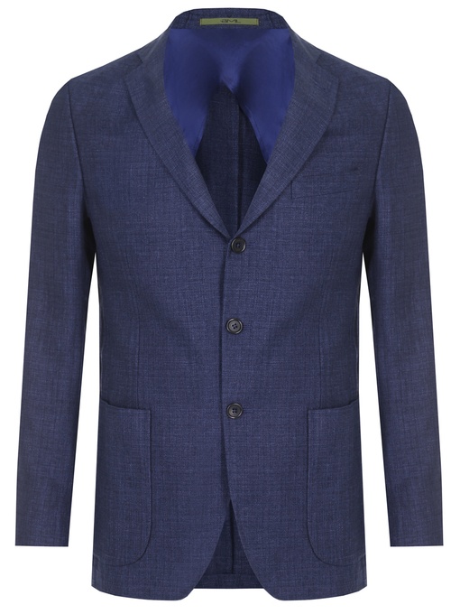 Пиджак Giulio из ткани Reda "Summer Edit Super 110'S" цвет Темно-синий ...