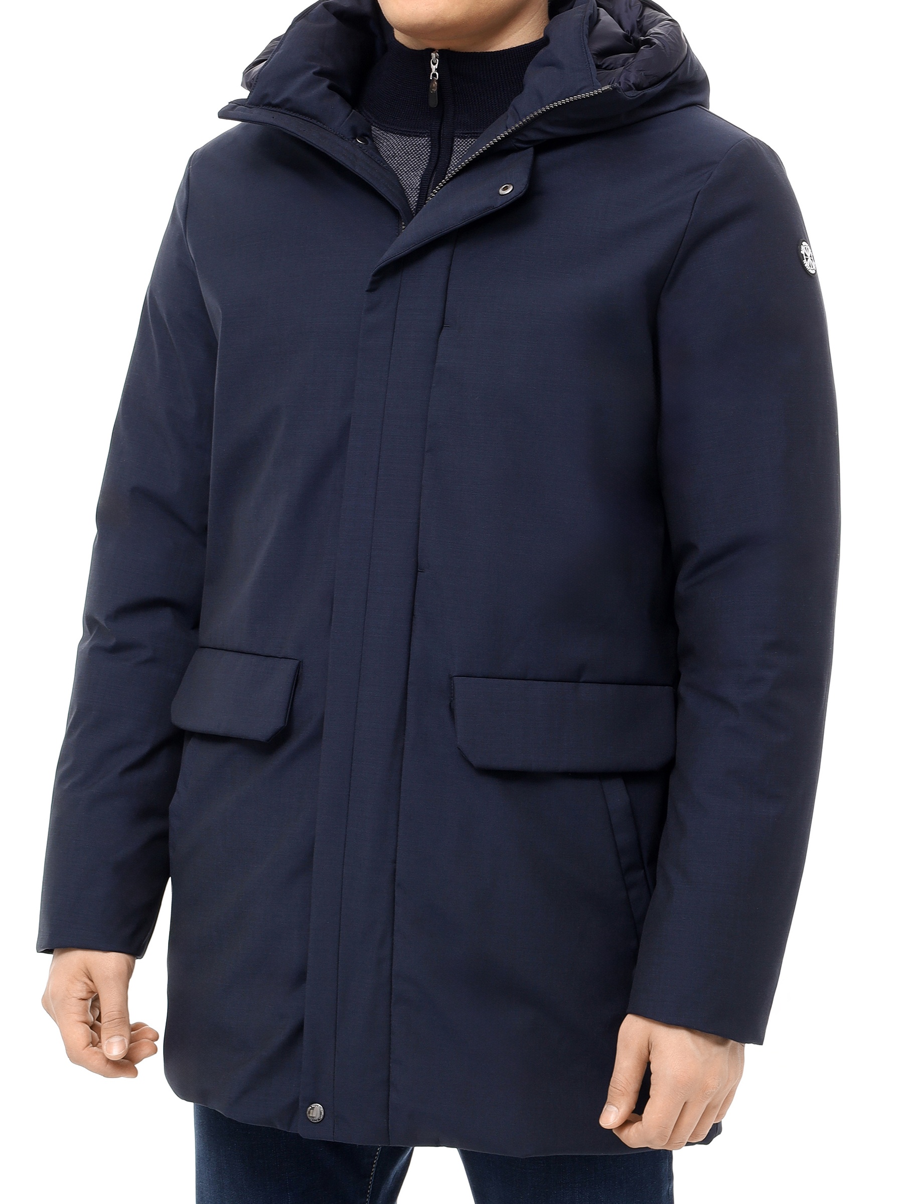 Пуховик Freising цвет Темно-синий купить в BML по цене 99 500 руб