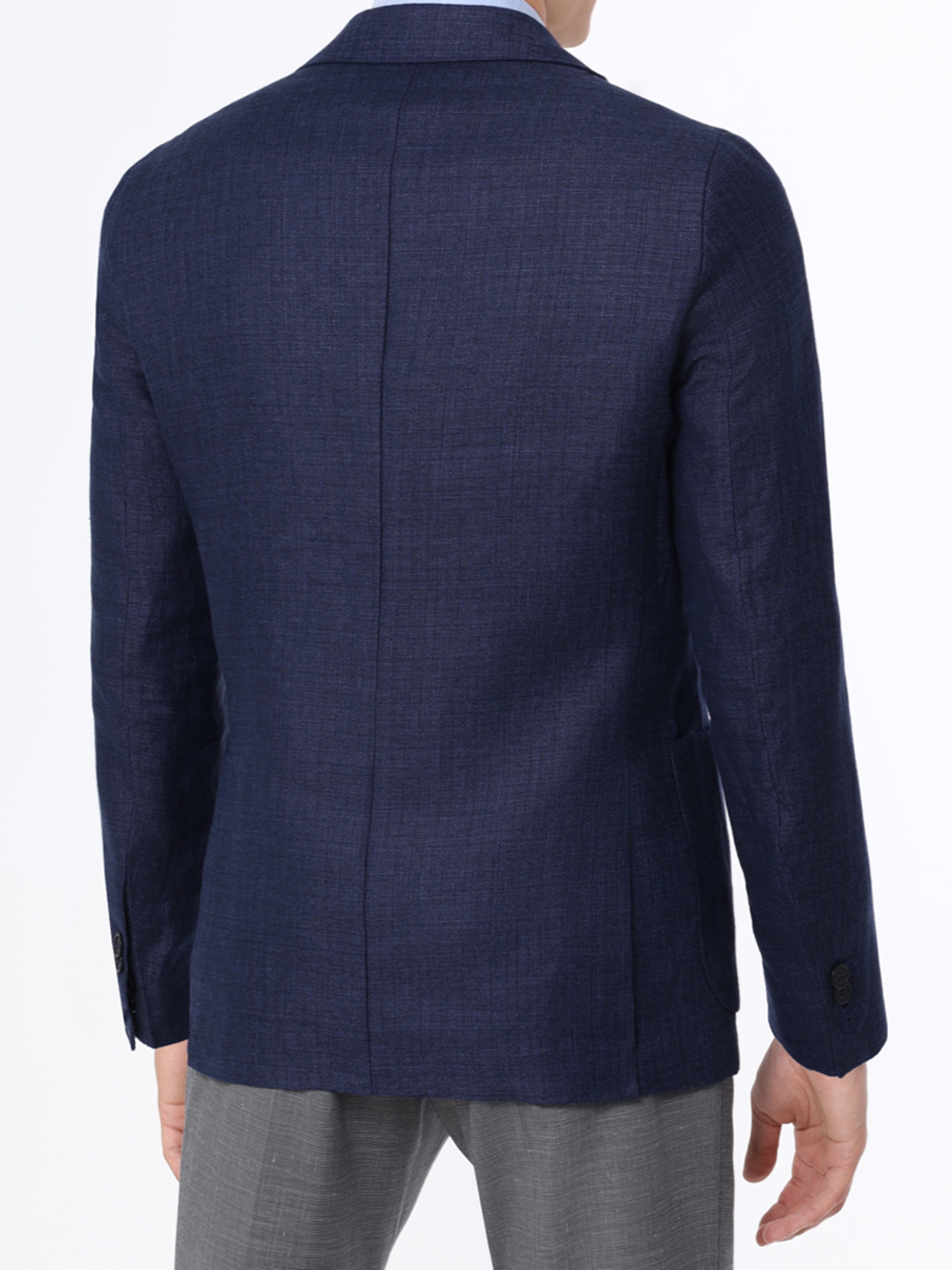 Пиджак Giulio из ткани Reda "Summer Edit Super 110'S" цвет Темно-синий ...