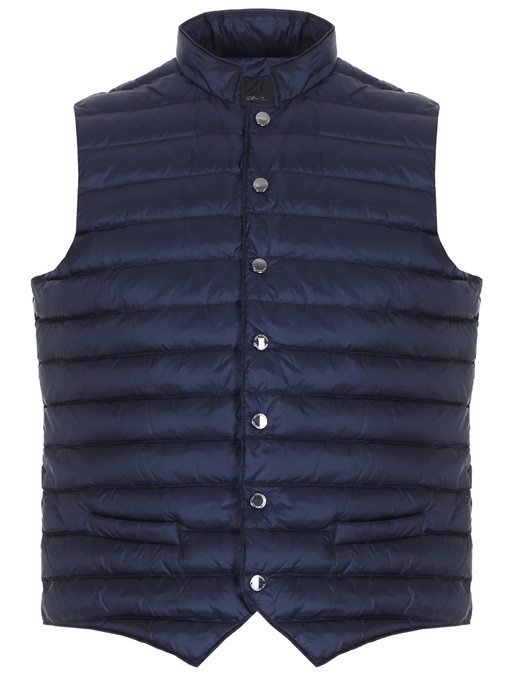 Утепленный жилет цвет Темно-синий купить в BML по цене 22 150 руб