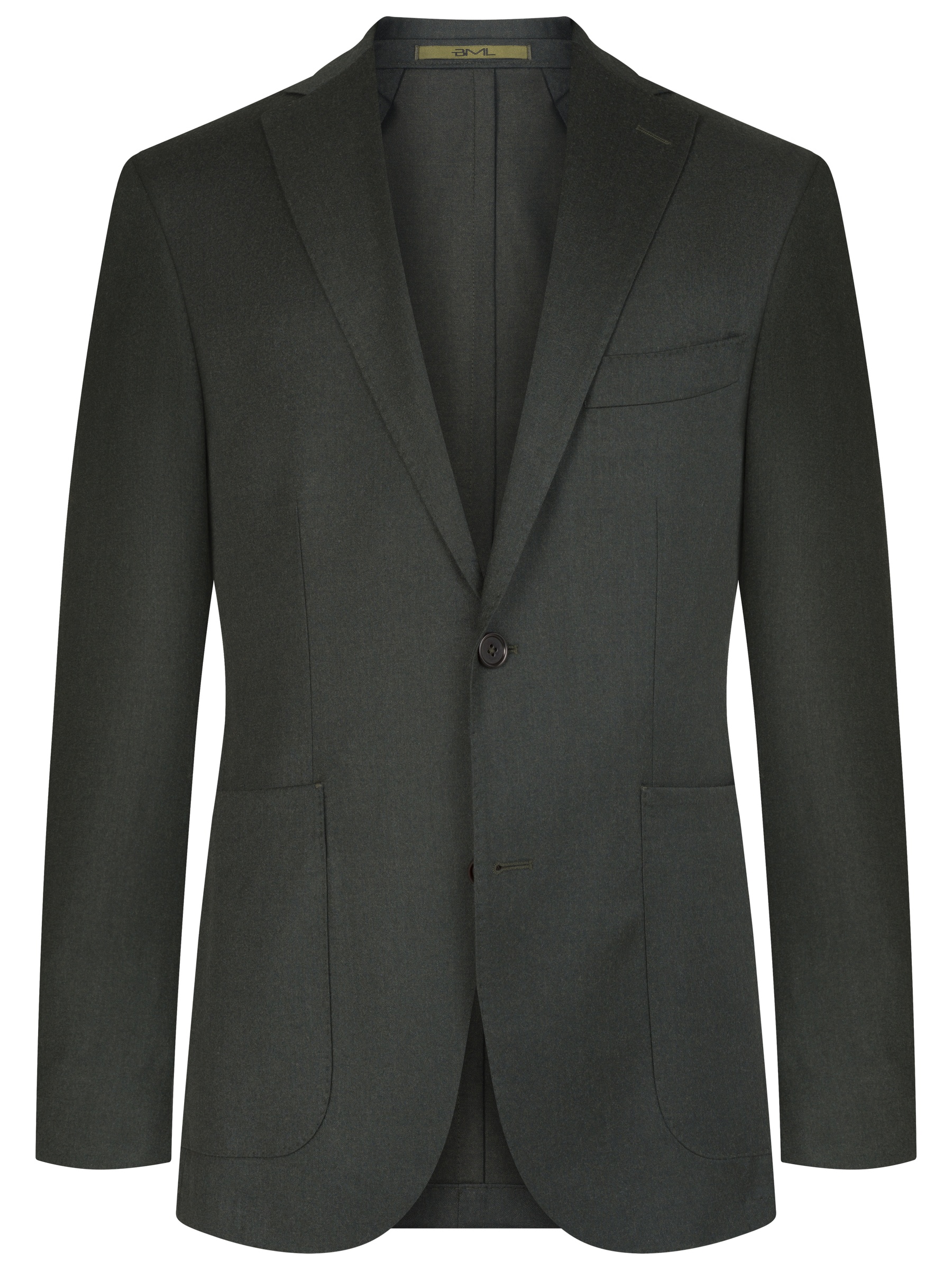 Пиджак Romeo N из ткани Guabello. цвет Зеленый купить в BML по цене 50 350 руб