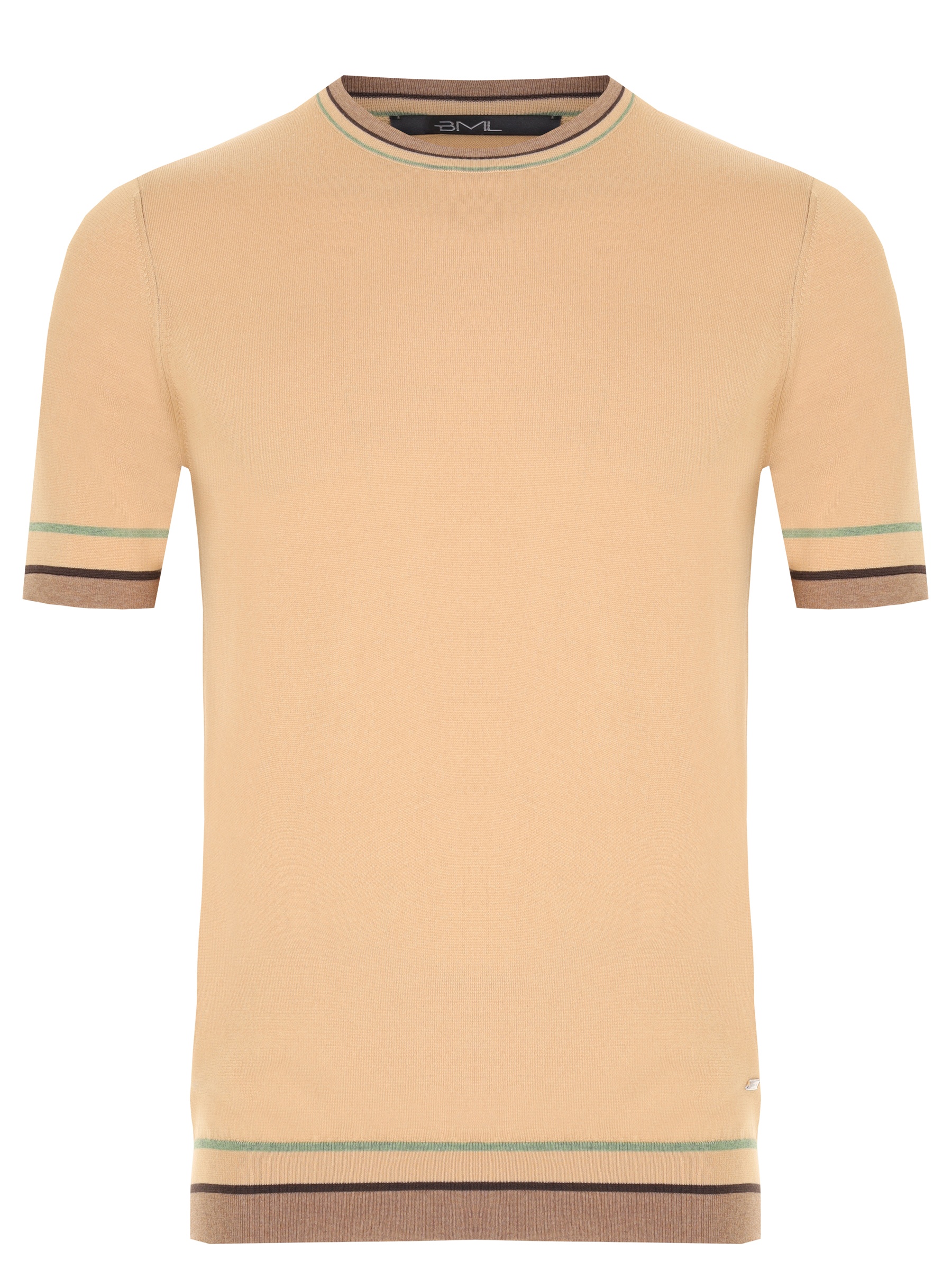 Пуловер из хлопка цвет Бежевый купить в BML по цене 15 150 руб