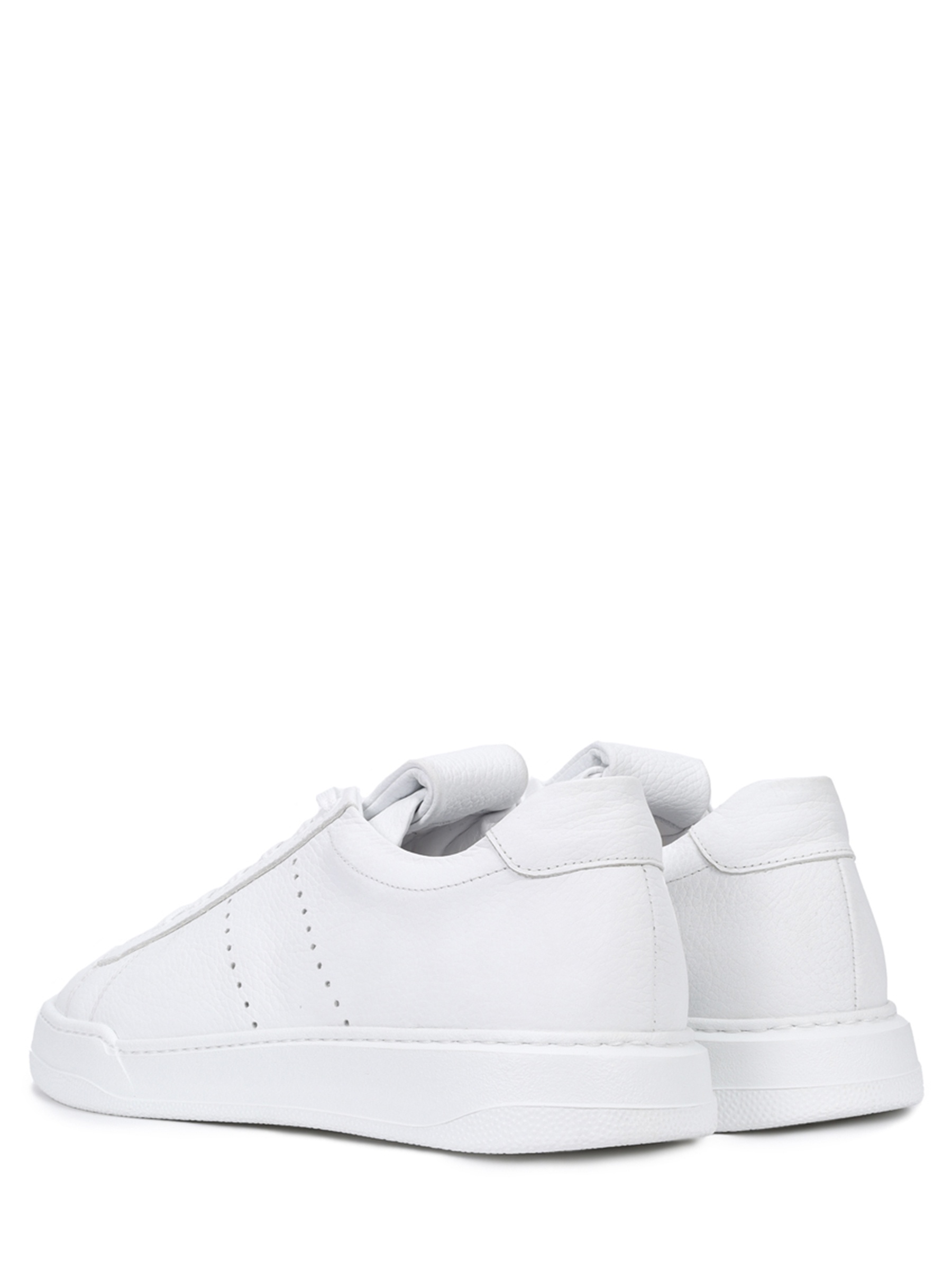 Кеды из матовой кожи цвет Белый купить в BML по цене 24 150 руб